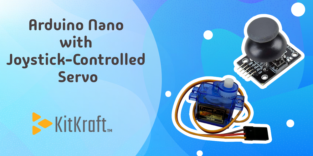 Arduino Nano With Joystick Controlled Servo Kitkraft Robotics Projec